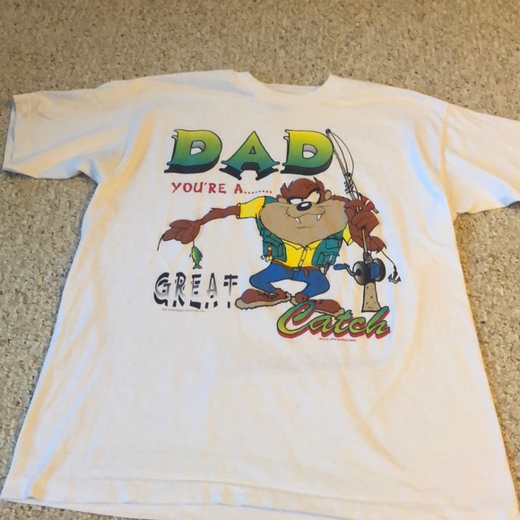 Fruit of the Loom | Shirts | Vintage Single Stitch Taz Tasmanian Devil ...